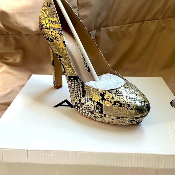 Aldo | Shoes | Platform Pumps Snake Skin Look | Poshmark